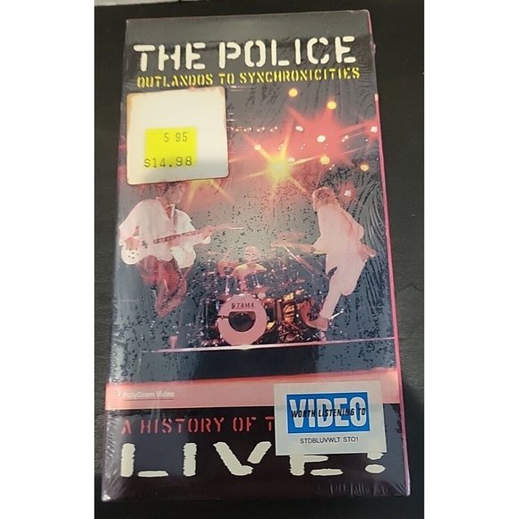 Media | 1995 The Police Outlandos To Synchronicities Vhs A History Of ...